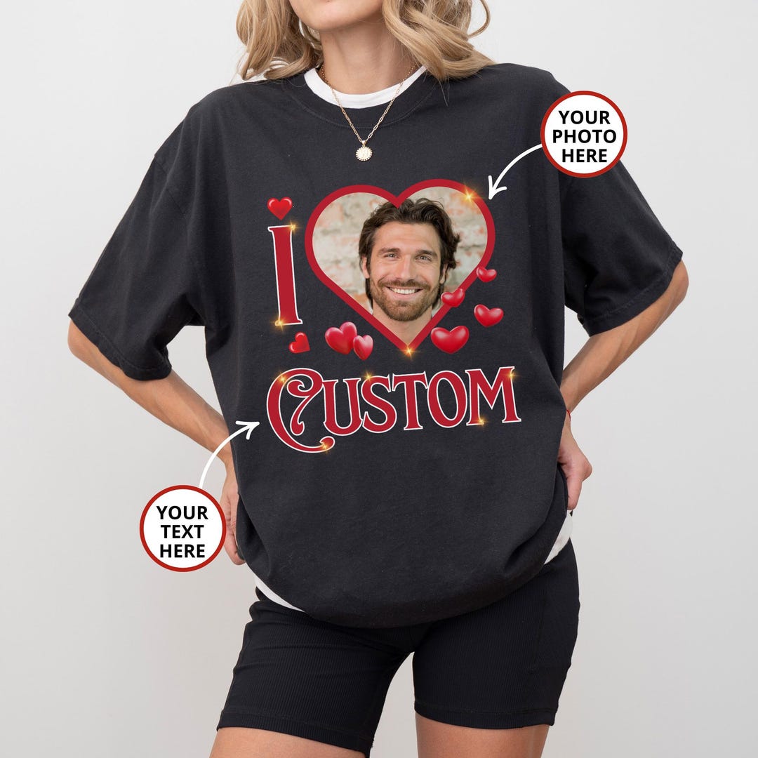 Custom I Heart Shirt, I Love Custom Shirt, I Heart Custom Shirt, I Love ...