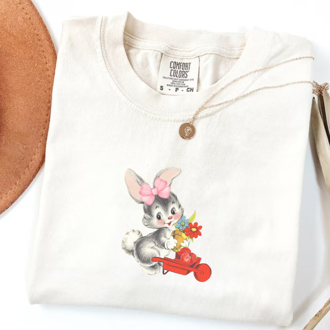 Rabbit Coquette Baby Tee, Coquette Tshirt, Coquette Sweatshirt, Cute ...