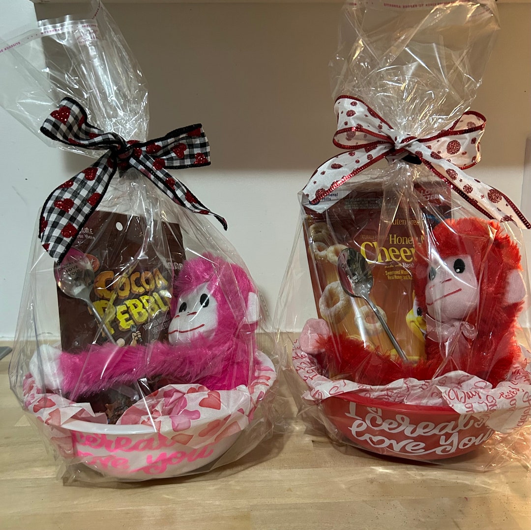Valentines Day Cereal Bowl and Spoon Gift Cerealsly Love You Cereal ...