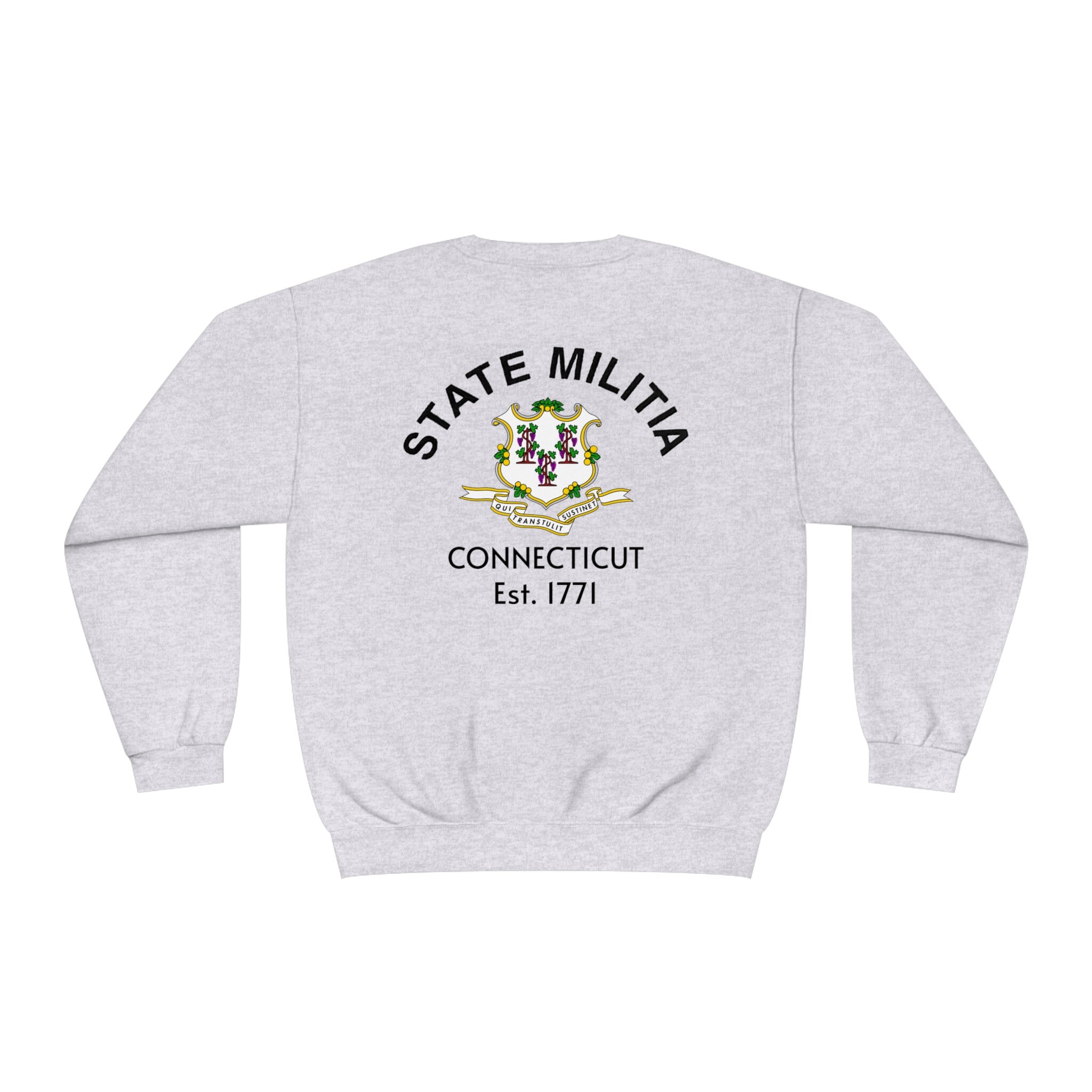 Unit Crest Front State Militia Back State Crest Crewneck - Etsy