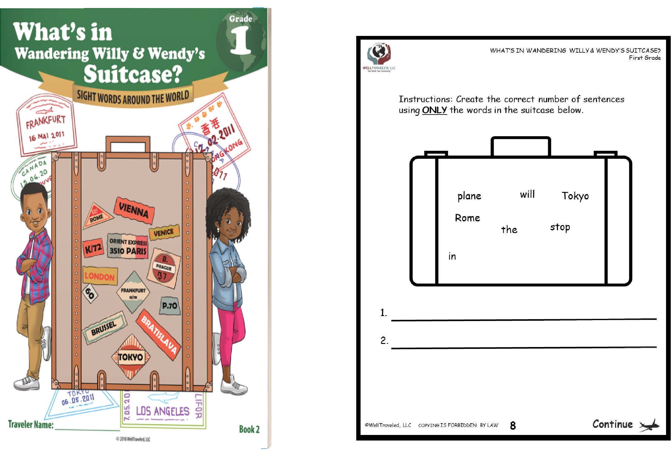 60 Printable Grade 1 Sight Words Worksheets. Identify Sight Words ...