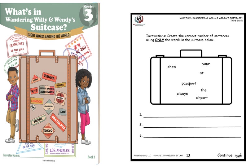 60 Printable Grade 3 Sight Words Worksheets. Identify Sight Words ...