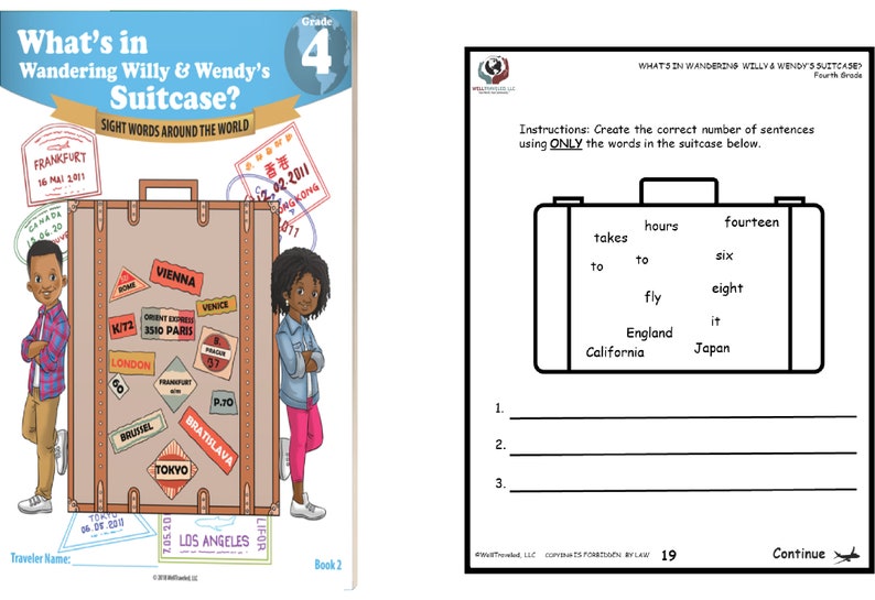 60 Printable Grade 4 Sight Words Worksheets. Identify Sight Words ...