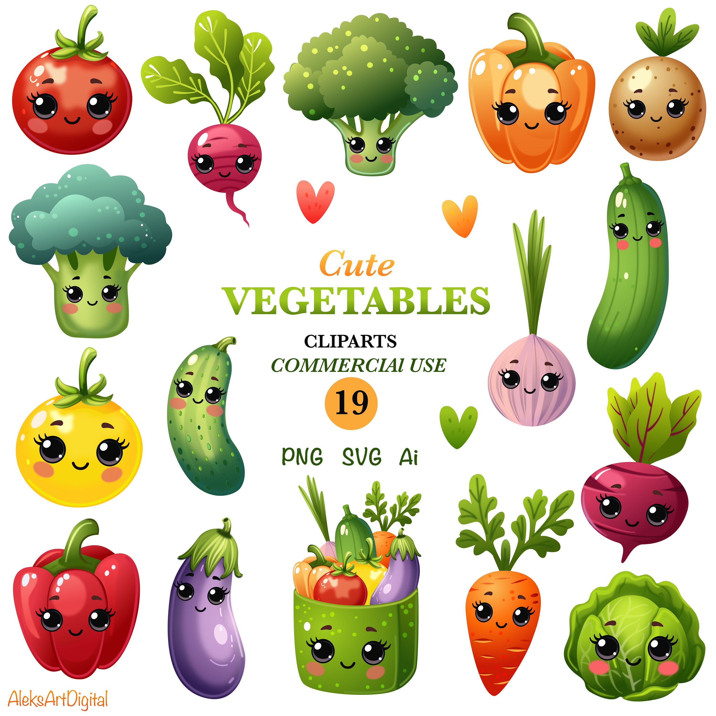 Vegetables Clip Art
