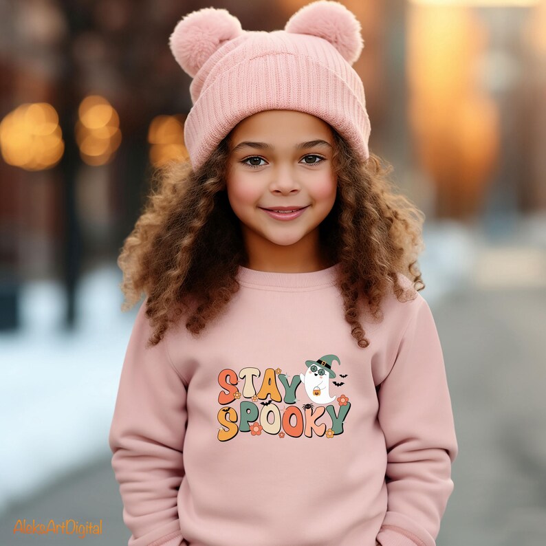 Groovy Halloween Stay Spooky SVG Lettering With a Retro 70's Feel ...