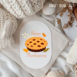 Thanksgiving Clipart: Autumn Graphic Elements, Vector Bundle (PNG, SVG ...