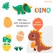 Dinosaur Birthday Clip Art SVG, Baby Dinosaur Bundle for Children's ...