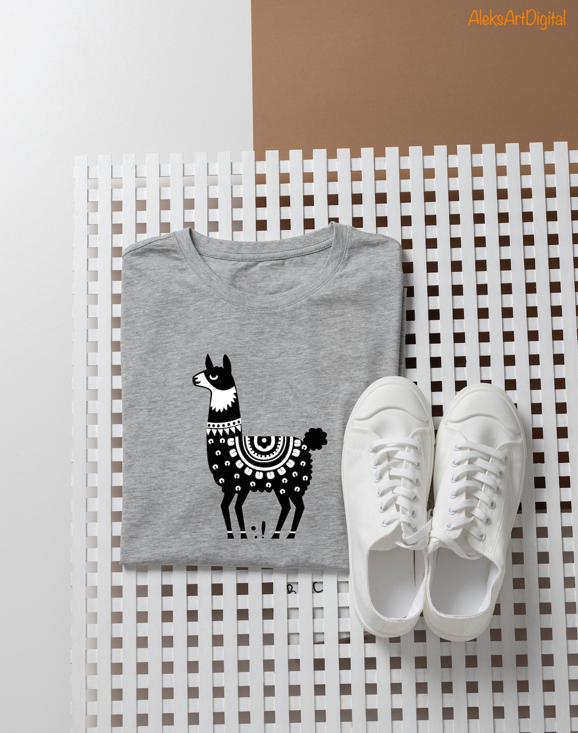 Llama Clipart SVG, Llama Black and White Illustration PNG, Alpaca Set ...