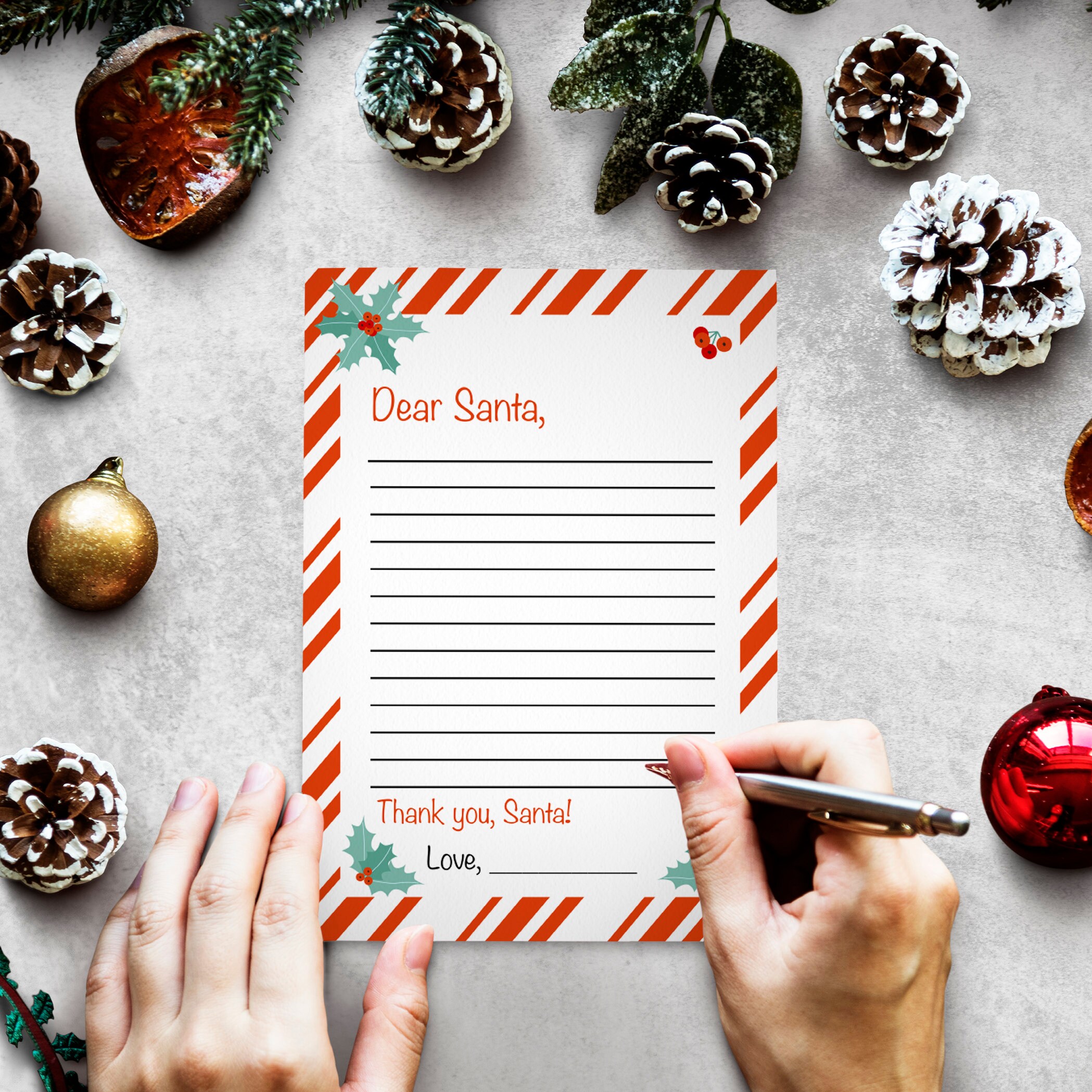 Letter to Santa, Letter to Santa PNG Printable, Letter to Santa SVG ...