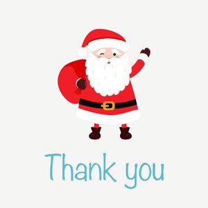 Children's Letter to Santa Claus PDF, Letter to Santa SVG, Christmas ...