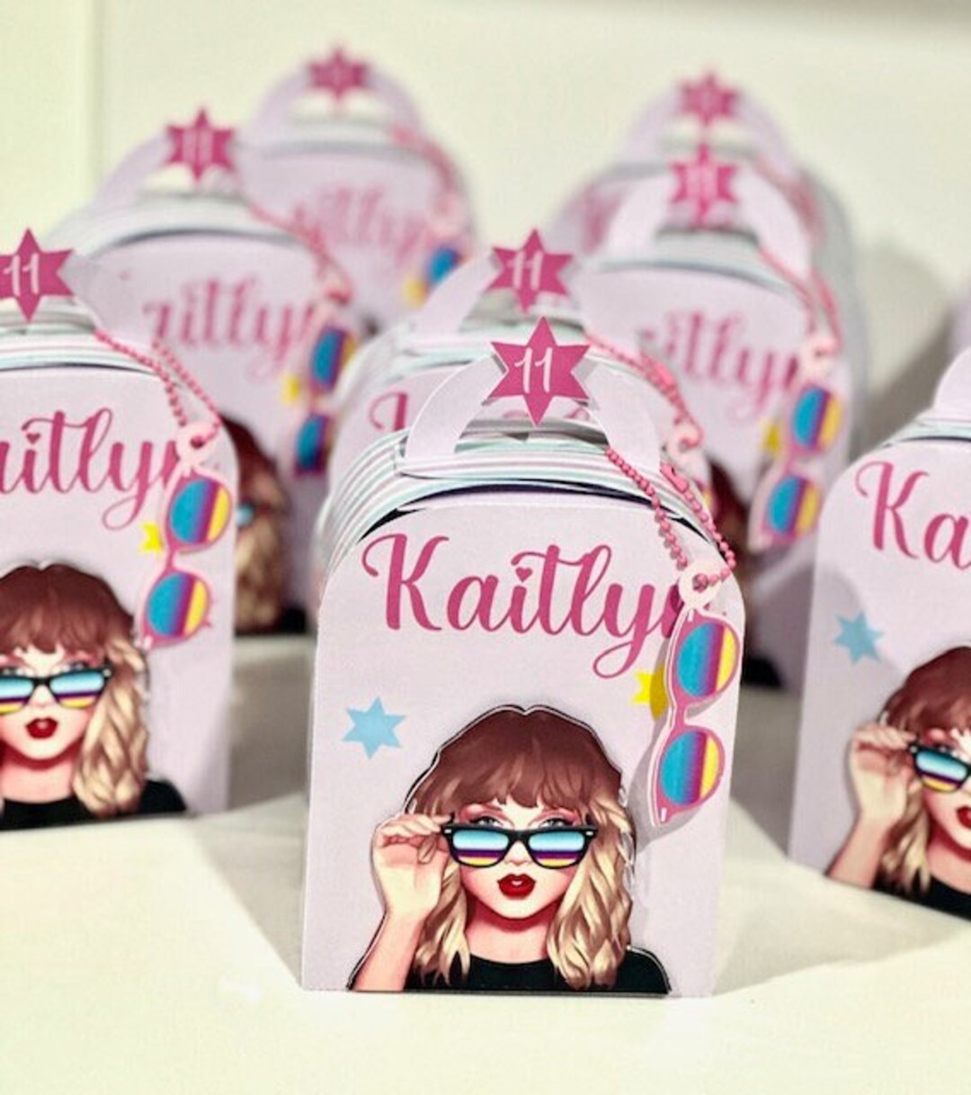 Taylor Swift Gables Boxes , Swiftie Candy Box , the Eras Tour Party ...