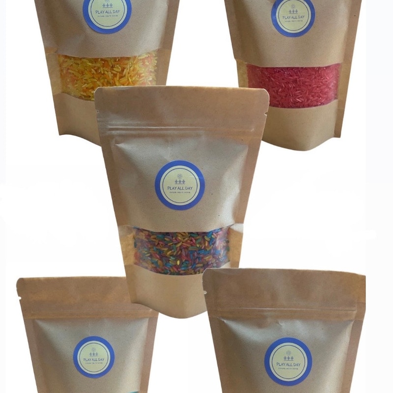 Sensory Toys Rice Bag - Etsy UK