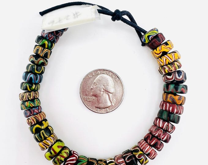 Venetian Antique Trade Beads | Strand of Authentic Glass Beads ...