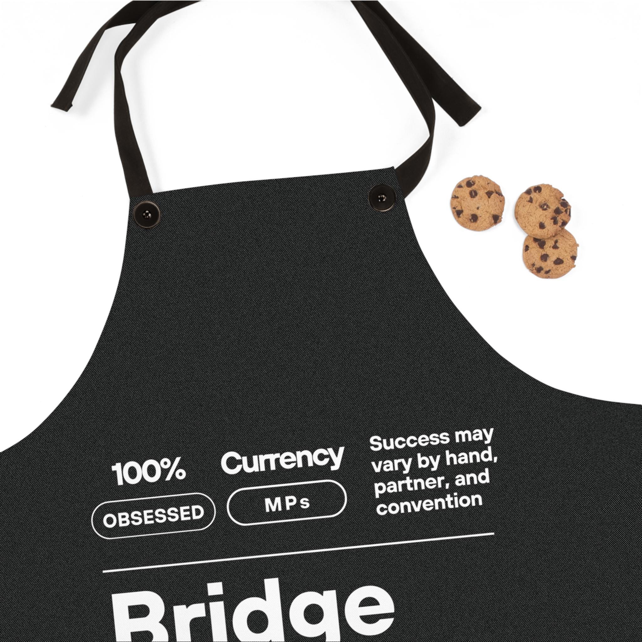 Funny Bridge Apron | Humorous Nutritional Facts Apron | Perfect Gift ...