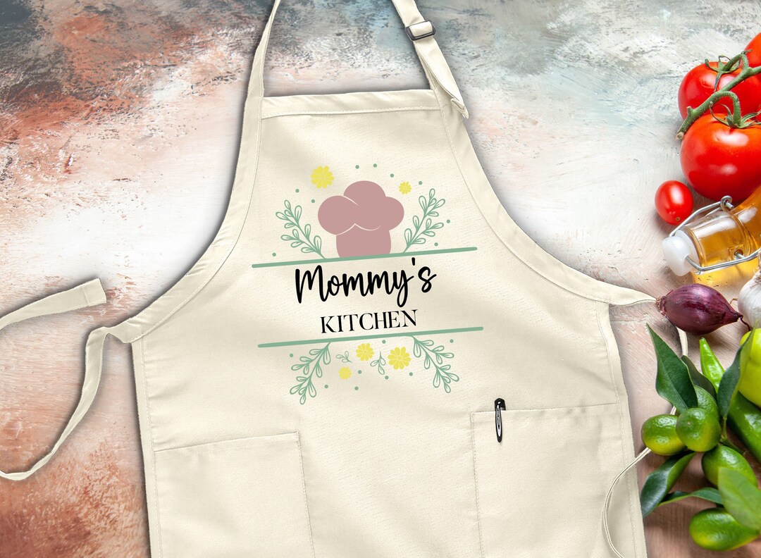 Personalized Kitchen Apron, Housewarming Gift, Baker Apron, Kitchen ...