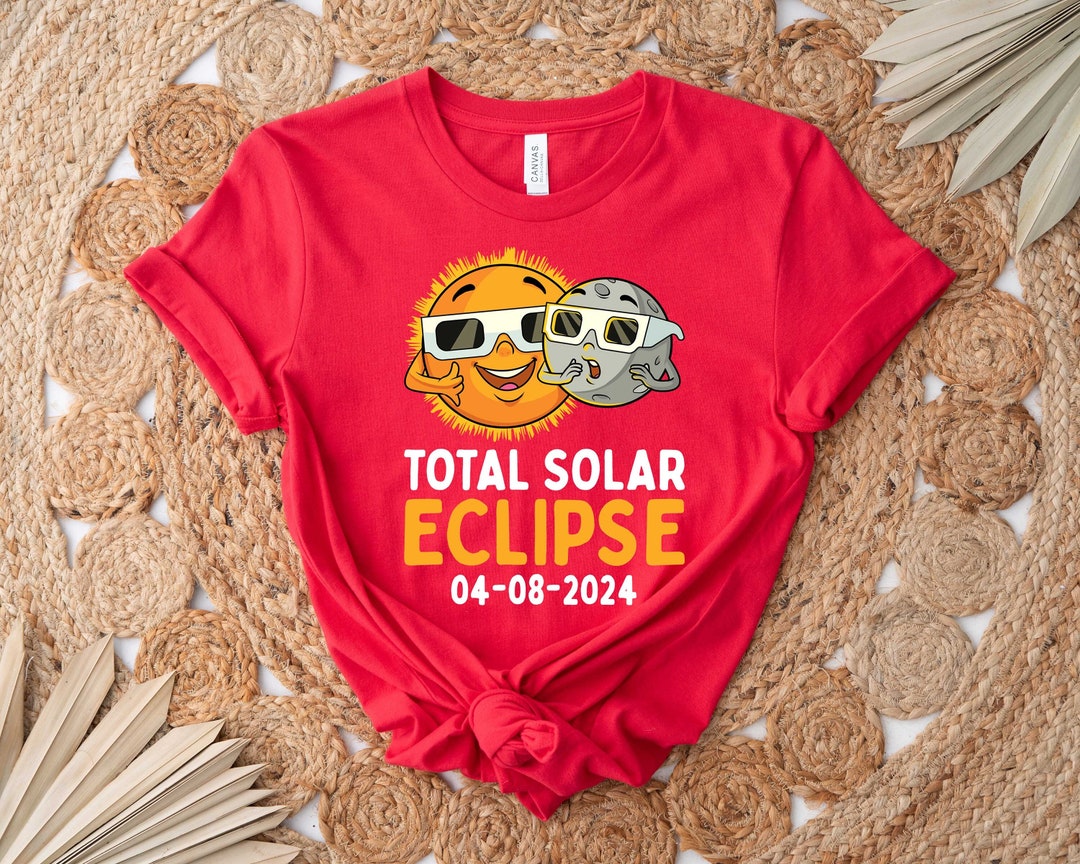 Total Solar Eclipse T-shirt, Moon and Sun T-shirt, Lunar Eclipse Tee ...