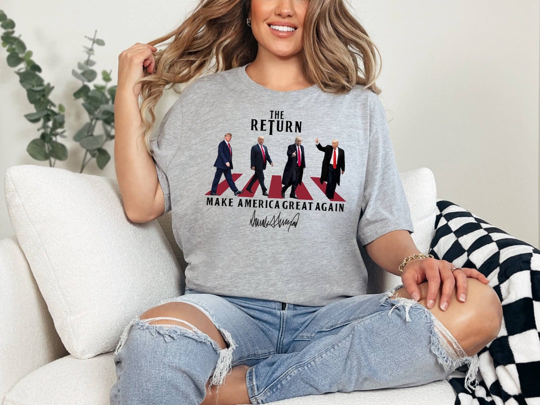 The Return Shirt, Make America Great Again Tee, Political Tee, Trump ...