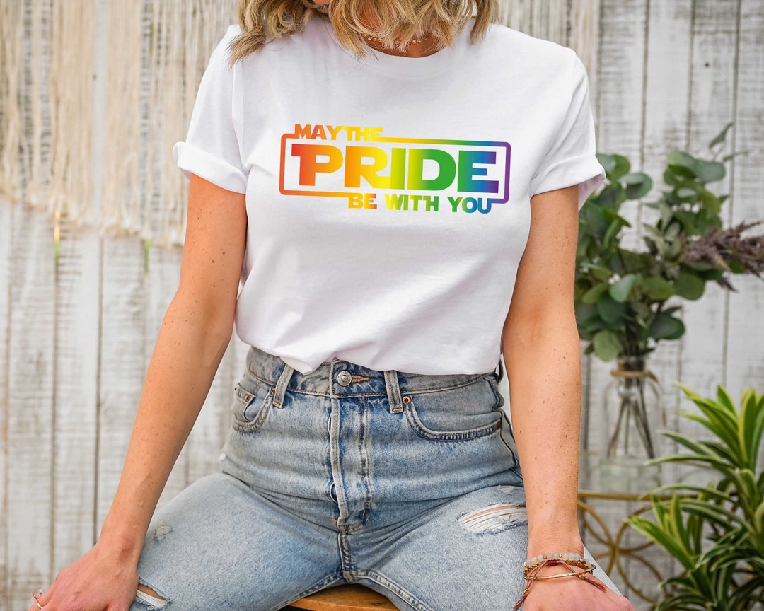 May Pride Be With You Shirt, Human Rights Shirt, Lgbt Star Wars Shirt ...