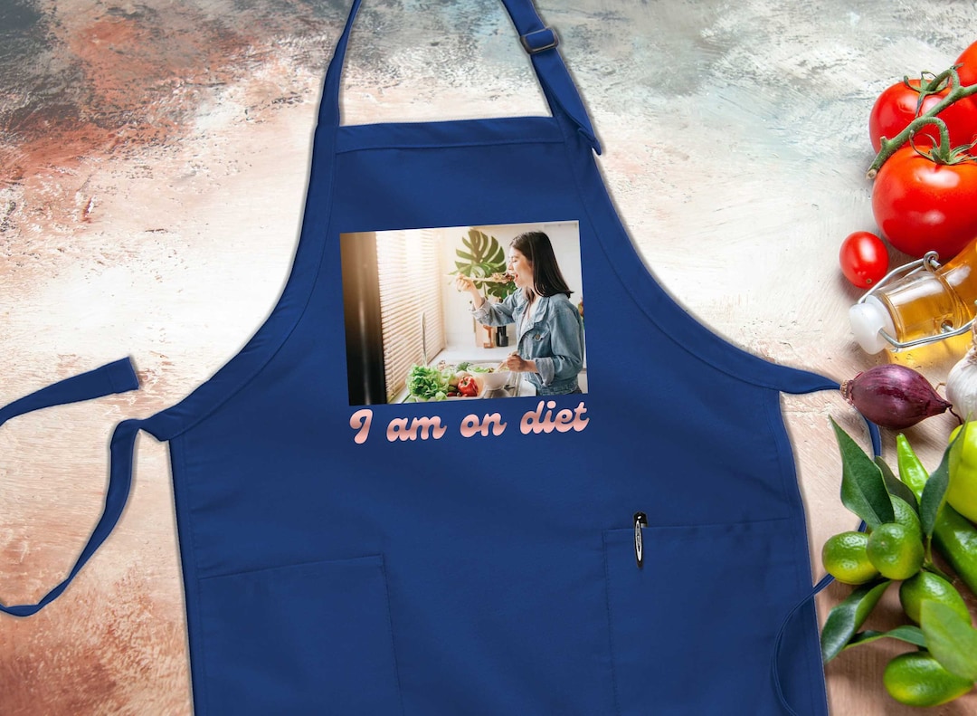 Custom Kitchen Apron, Personalized Photo Apron, Custom Text Apron ...