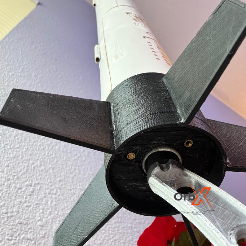 18mm Model Rocket Display Stand STL File - 3D Printable Files for Model ...