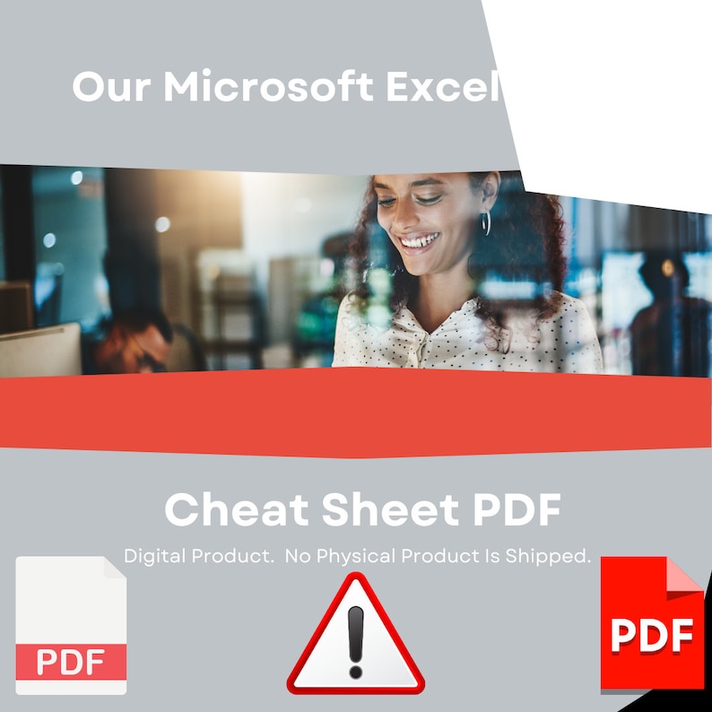Microsoft Excel Shortcuts Cheat Sheet for Windows Boost Productivity ...