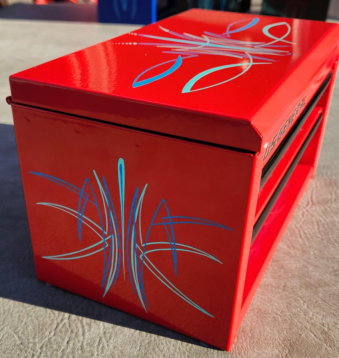 Mini Toolbox Custom Pinstriped by Hand. - Etsy