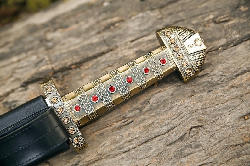 Northman Sword With Scabbard, Viking King Sword, Devil Headed Sword ...