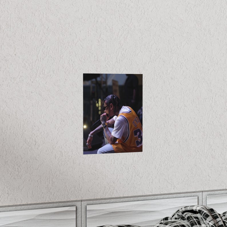 Tyga Rapper Basketball Jersey Poster - Hip-hop Art Print - Etsy