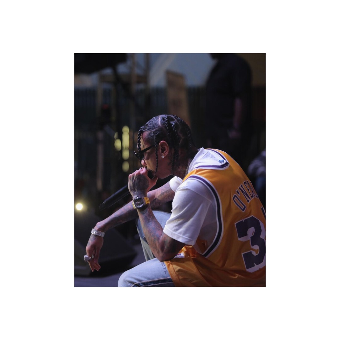 Tyga Rapper Basketball Jersey Poster - Hip-hop Art Print - Etsy