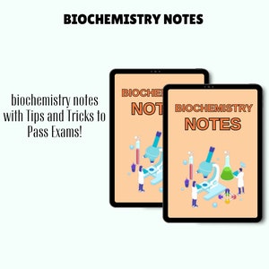Organic Chemistry, Biochemistry Notes, Mcat Study Notes Perfect for ...