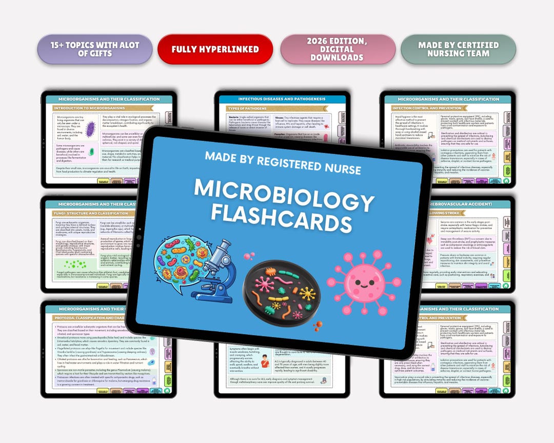 Microbiology Flashcards | Hyperlinked Q&A, Study Guide Cheat Sheets ...