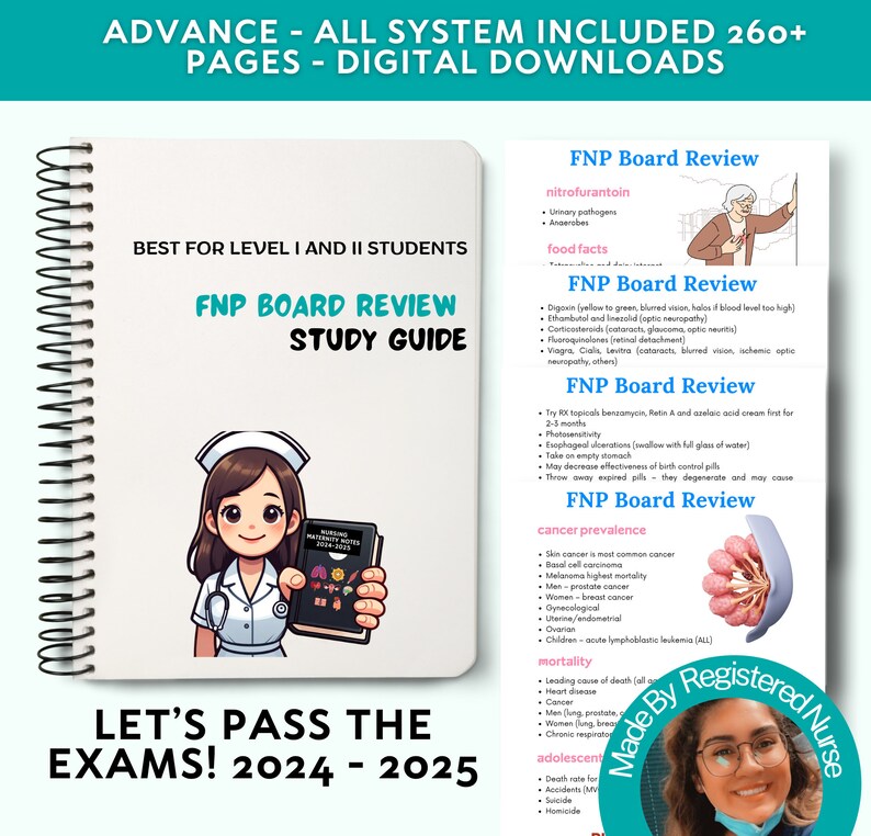 UPDATED for 2024 FNP Board Review, Fnp Exam Review, FNP Board Review ...