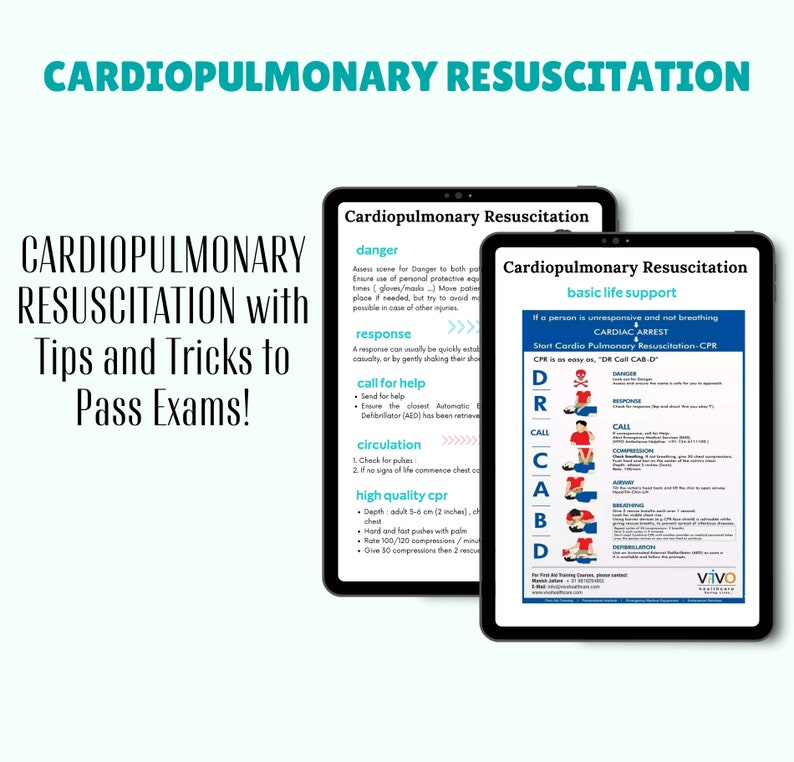 Cardiopulmonary Resuscitation Cardiology A&P Guide | 13 Pages | Nursing ...