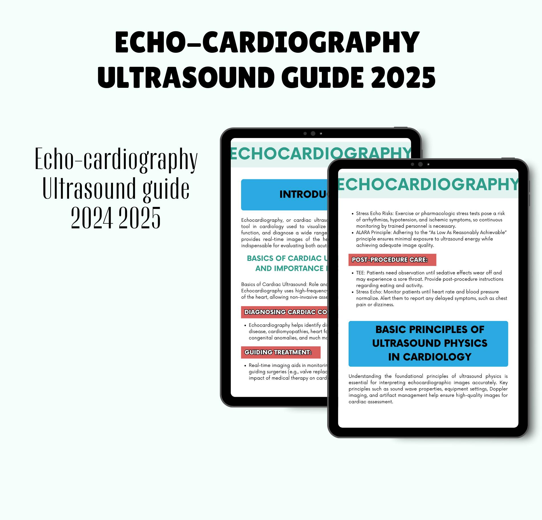 Echocardiography Ultrasound Guide 2025: Cardiac Imaging Techniques ...