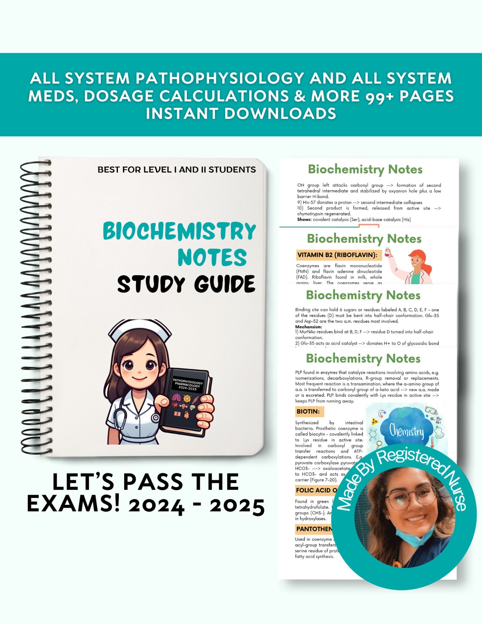 Organic Chemistry, Biochemistry Notes, Mcat Study Notes Perfect for ...