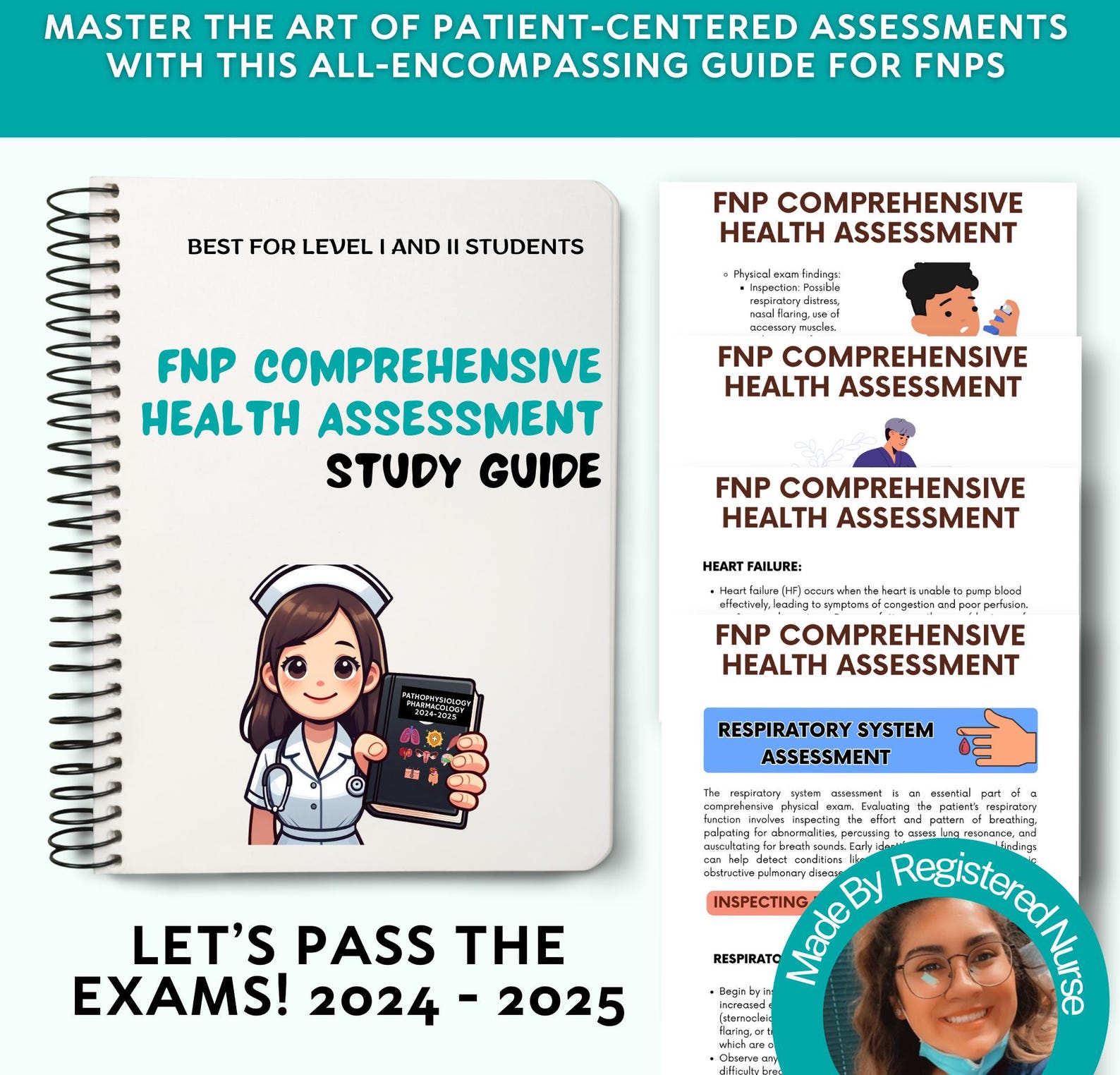 FNP Comprehensive Health Assessment Guide: Digital Resource (PDF) - Etsy