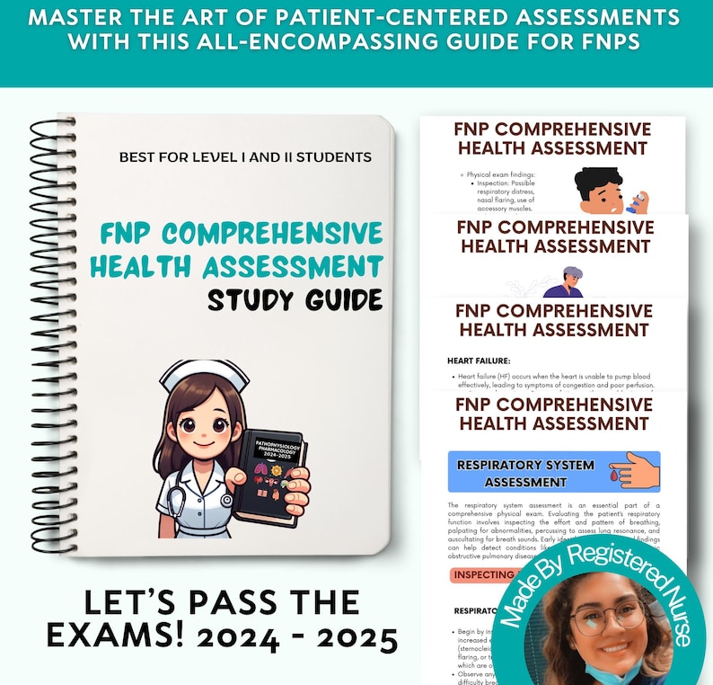 FNP Comprehensive Health Assessment Guide: Essential Digital Resource ...