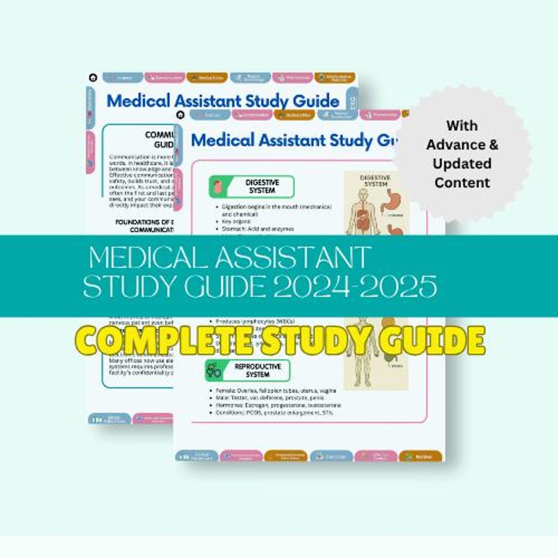 Medical Assistant Study Guide: CMA, MA Notes - 2026 Edition - Etsy
