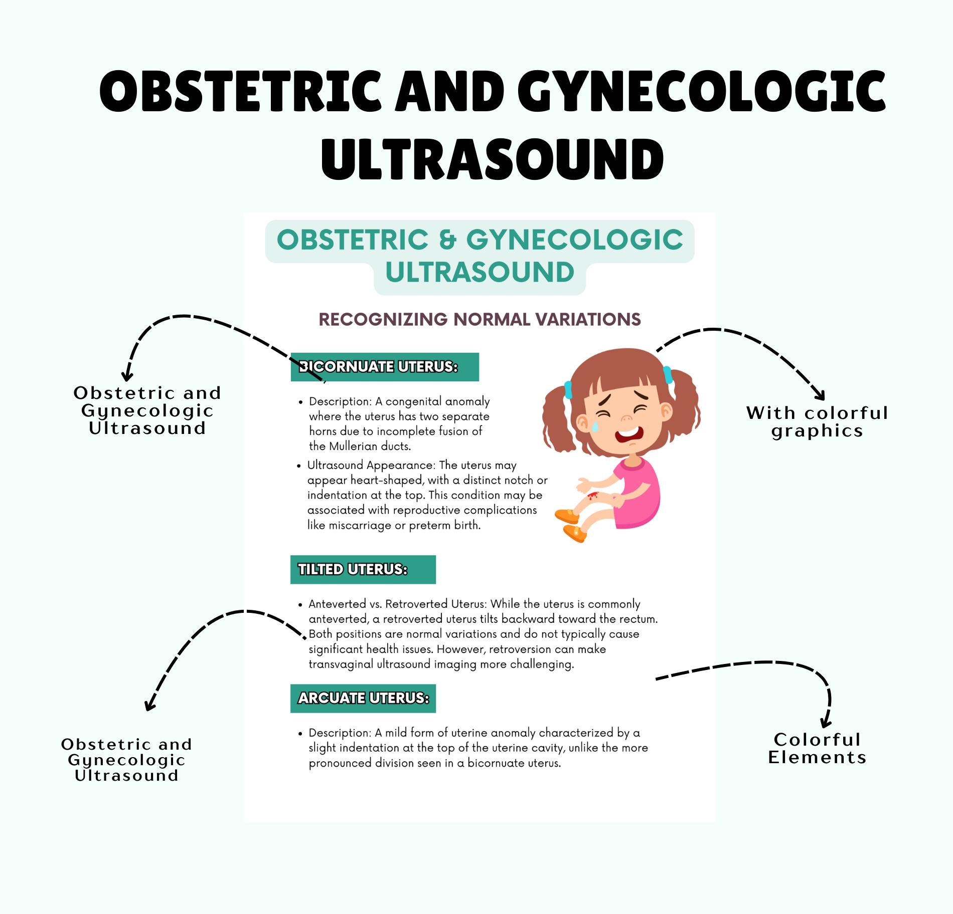 Obstetric and Gynecologic Ultrasound Study Guide Comprehensive OB/GYN ...