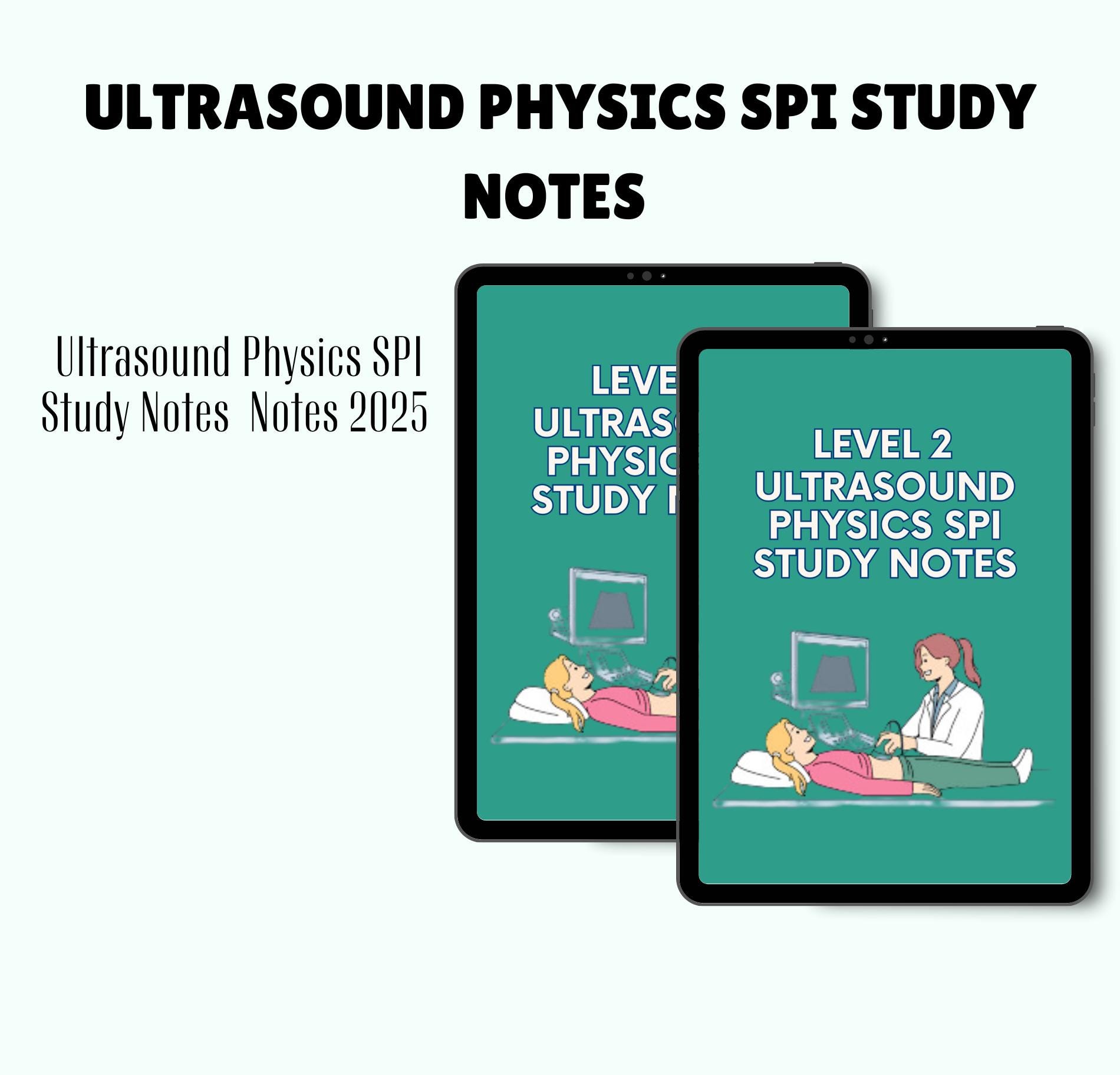 Ultrasound Physics SPI Study Notes | Sonography Exam Prep Guide | SPI ...