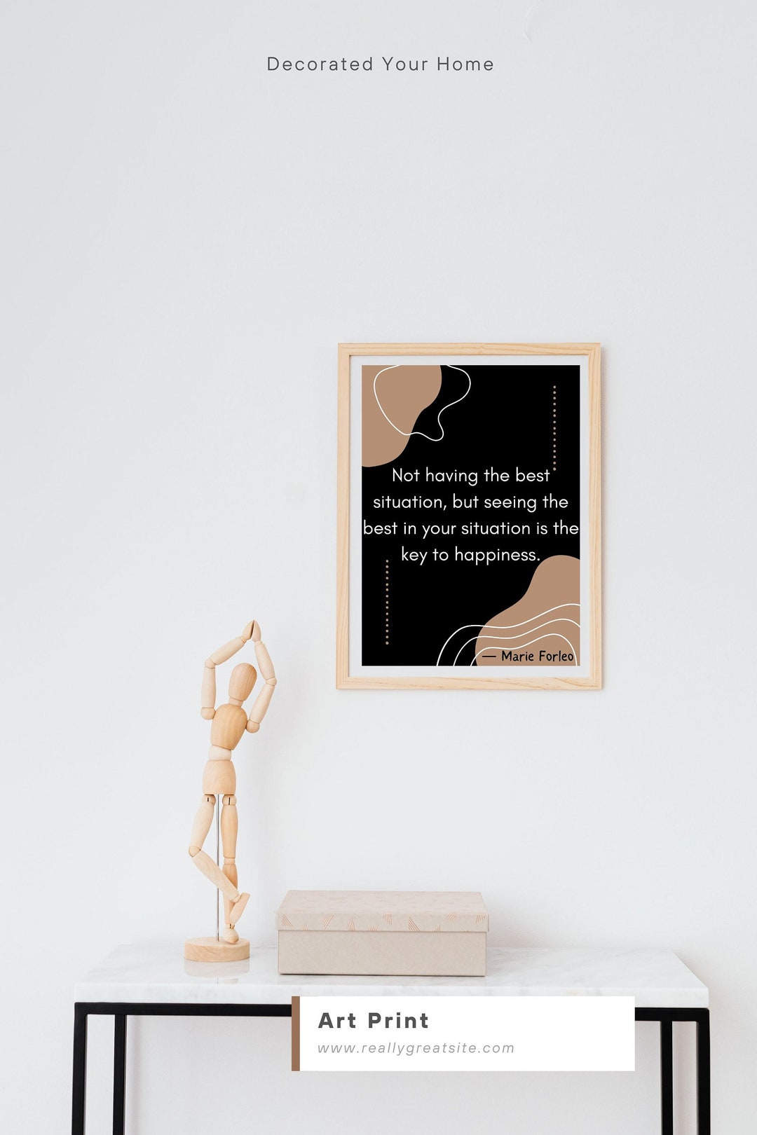 Motivation Quote Wall Art Printable Digital Wall Poster Digital Print ...
