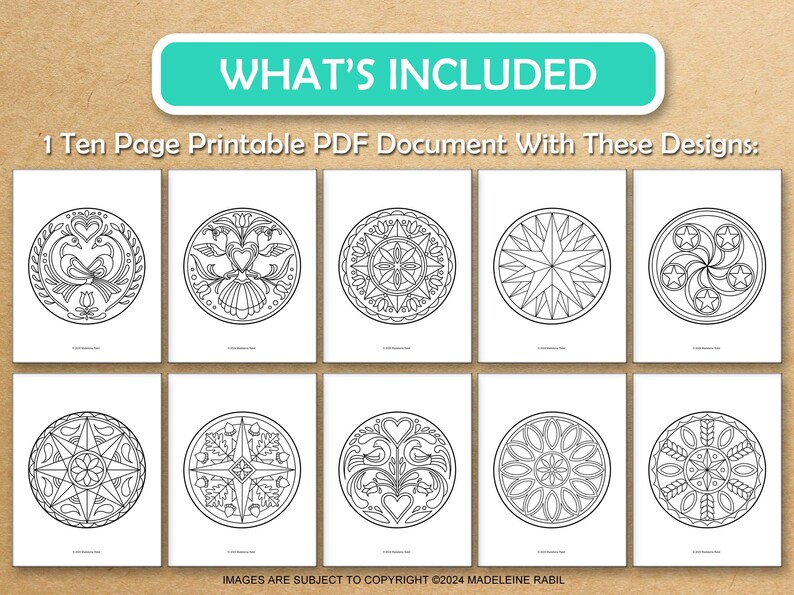 Dutch Barn Stars: 10 Mindfulness Coloring Pages for Inner Peace, PDF ...