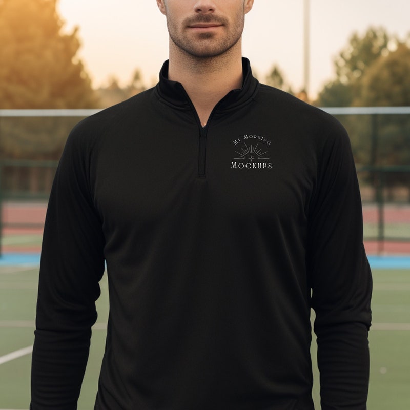 Quarter Zip Template - Etsy