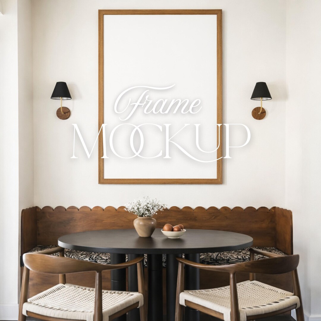 Poster Mockup - Canva Frame and JPG (digital Download) - Etsy