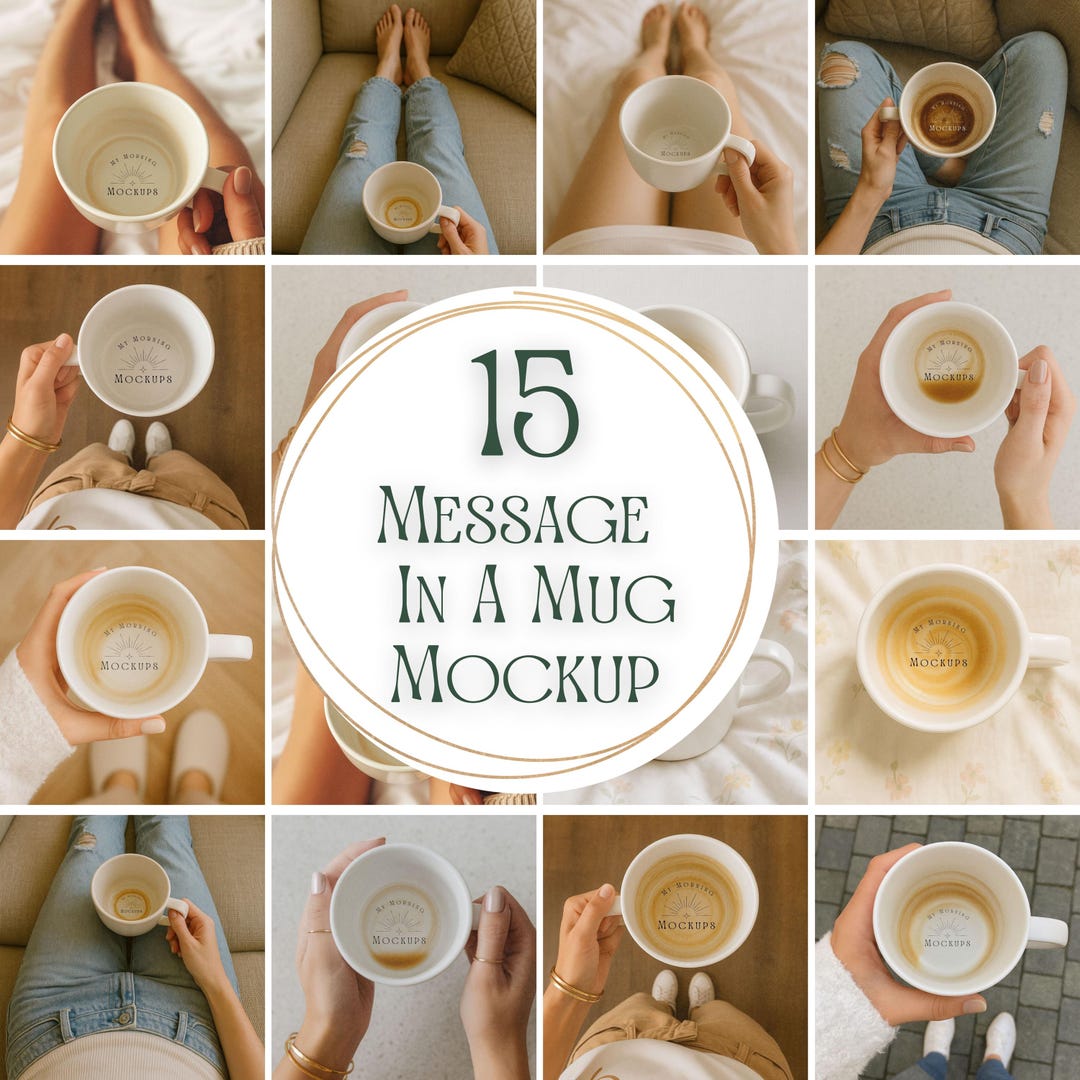 Secret Message Inside of Coffee Mug Mockup Stock Photos JPG Digital ...