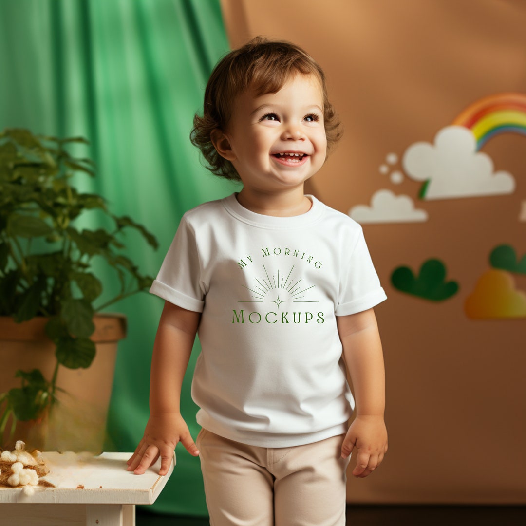 St Patrick's Day Mock-up Rabbit Skins 3322 Mockup T-shirt Mock-up for ...