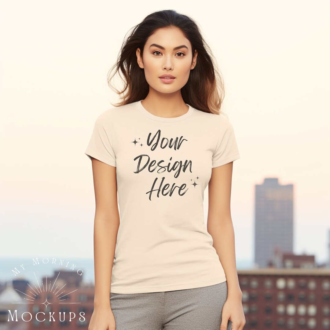 Bella Canvas 6004 Mockup T-shirt Mock up 6004 Mock-up Vintage Soft ...