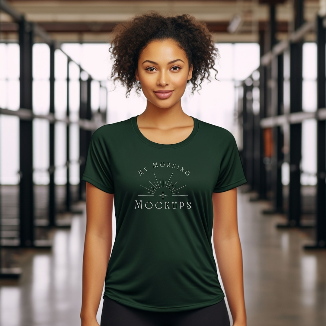 Sport Tek 350 Mockup 350 Forest Green Mockup Sport-tek Mockup Workout ...