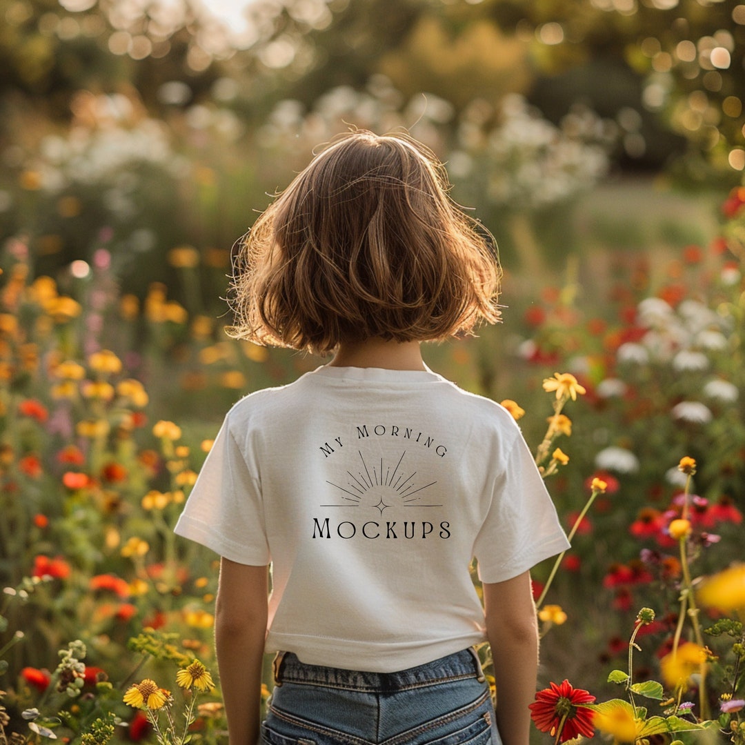 Gildan 5000B Mockup T-shirt Mockup Natural Gildan 5000B Mockup Back ...