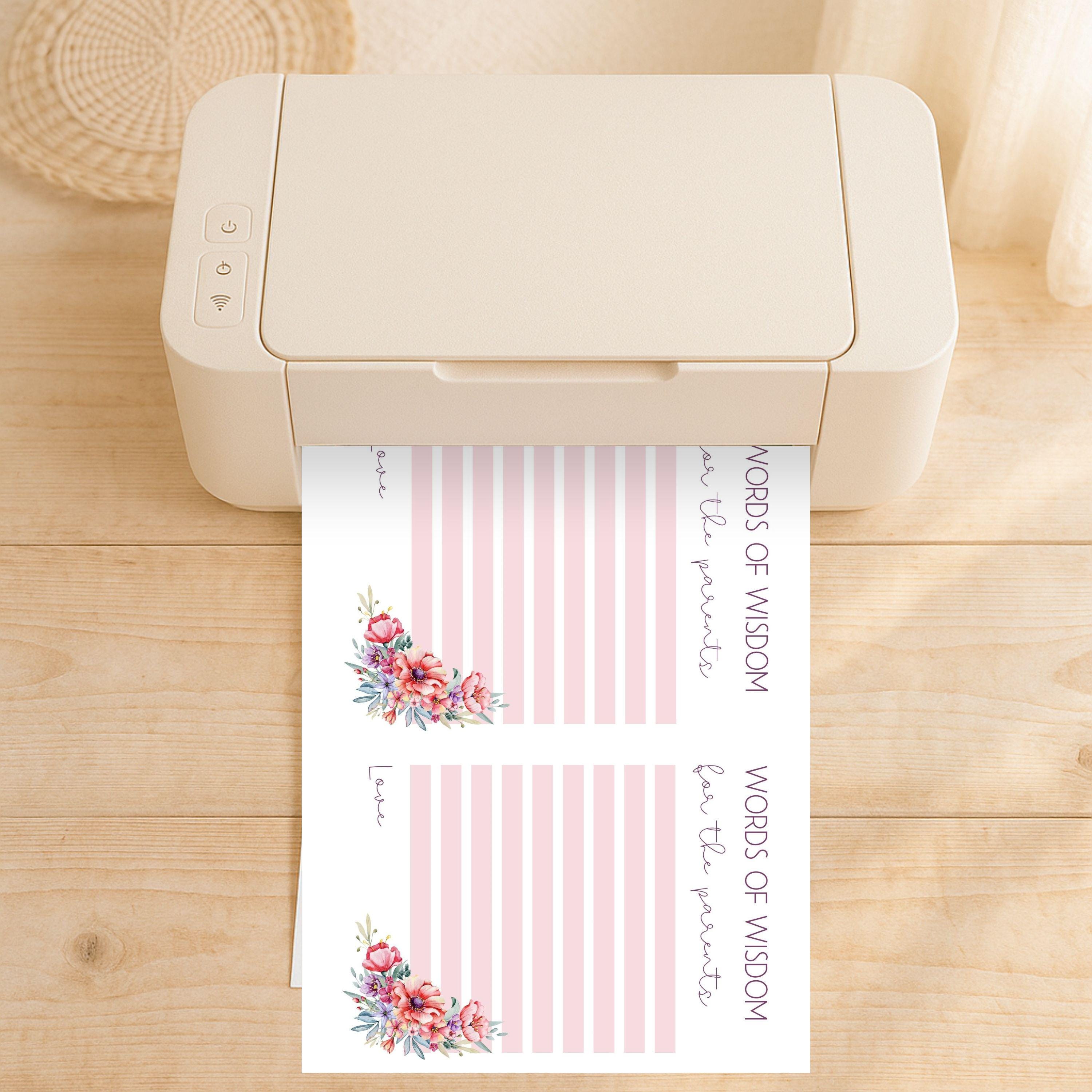 Printer Mockup Video for Digital Files With Canva Frame Template - Etsy